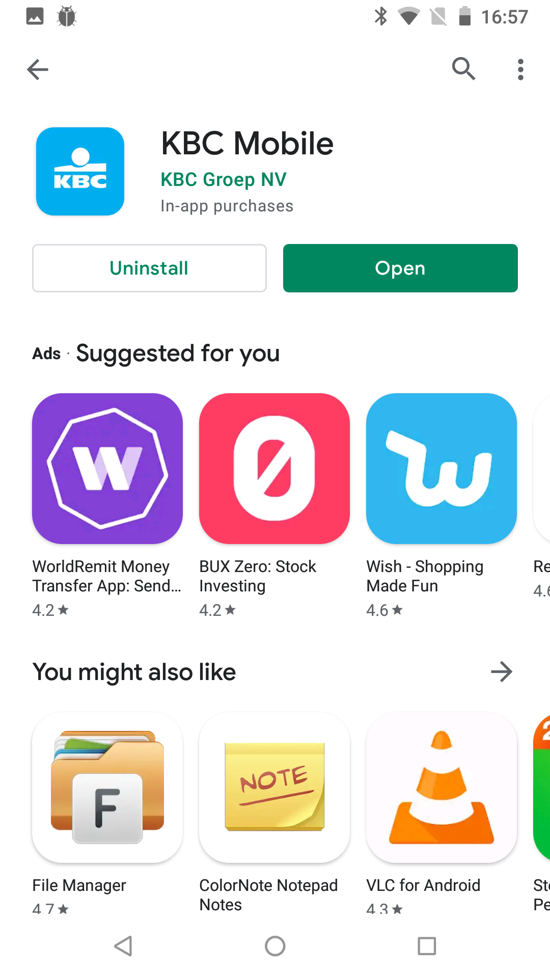 How to install the KBC Brussels Mobile app for Androids - KBC Brussels ...